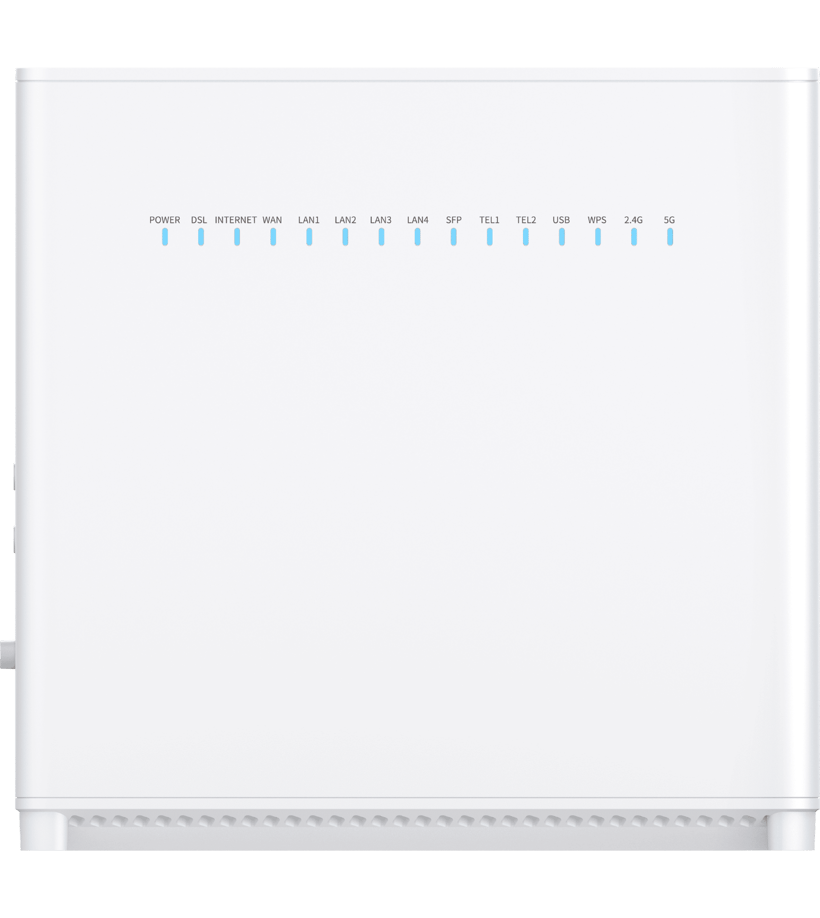 What do the lights on the Router mean?